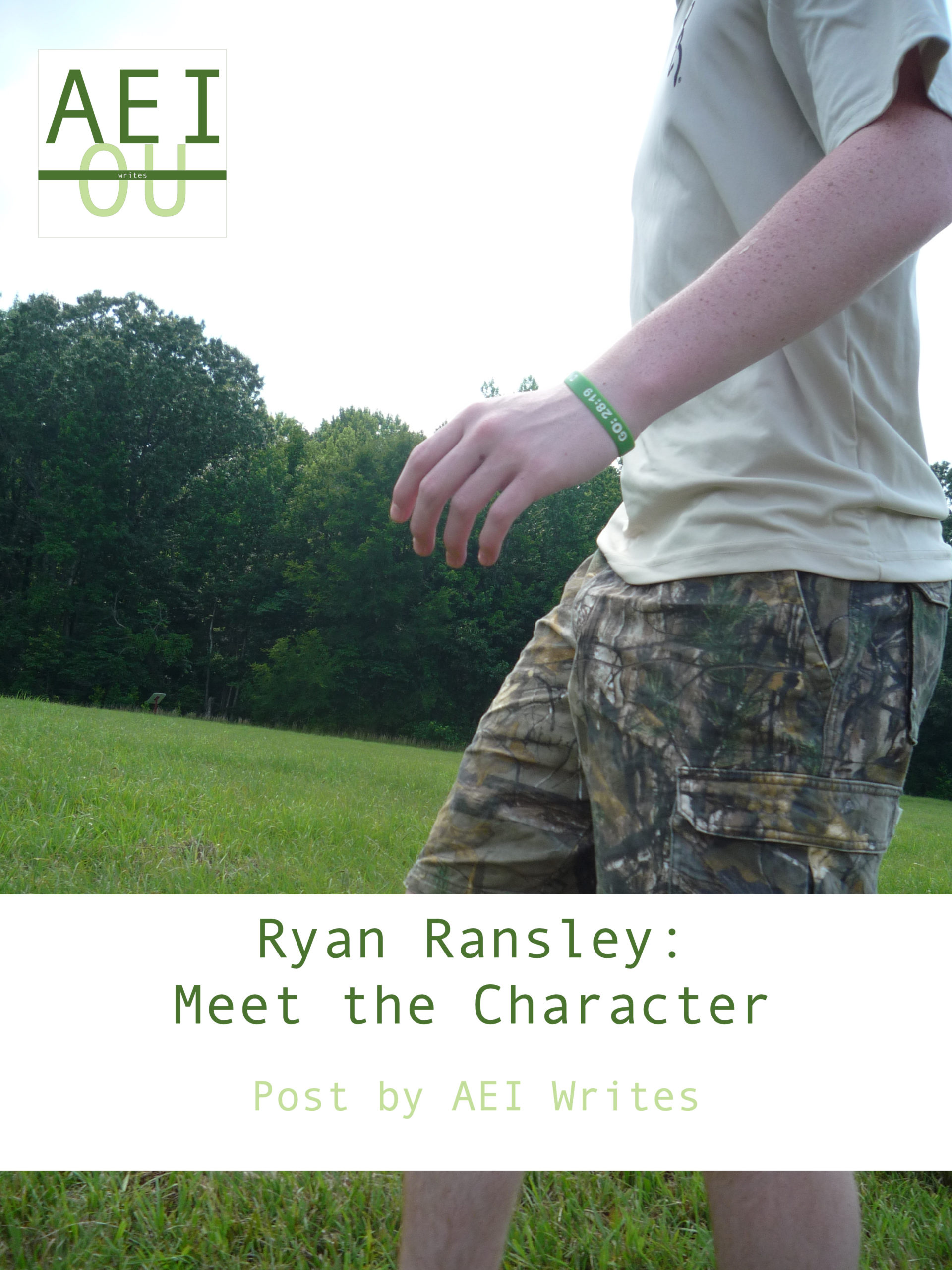 Ryan Ransley: Meet the Main Character - AEIwrites